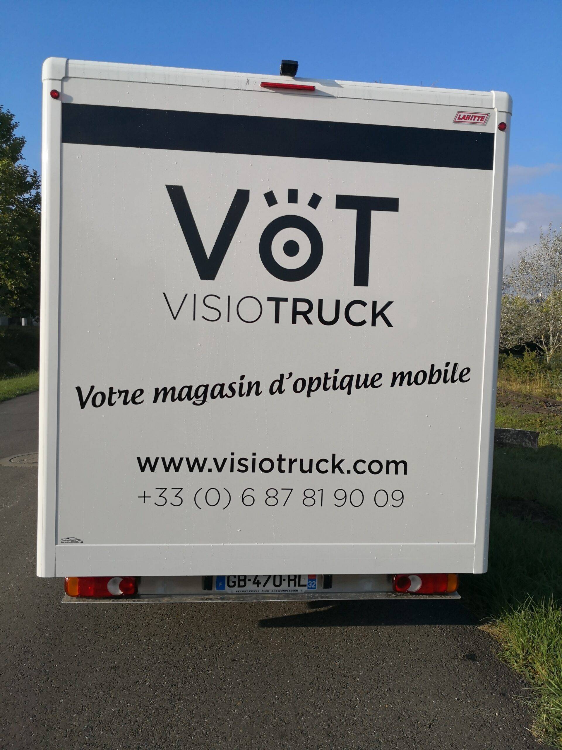 Visiotruck. Camion d'Opticien neuf et occasion. Optique à domicile.